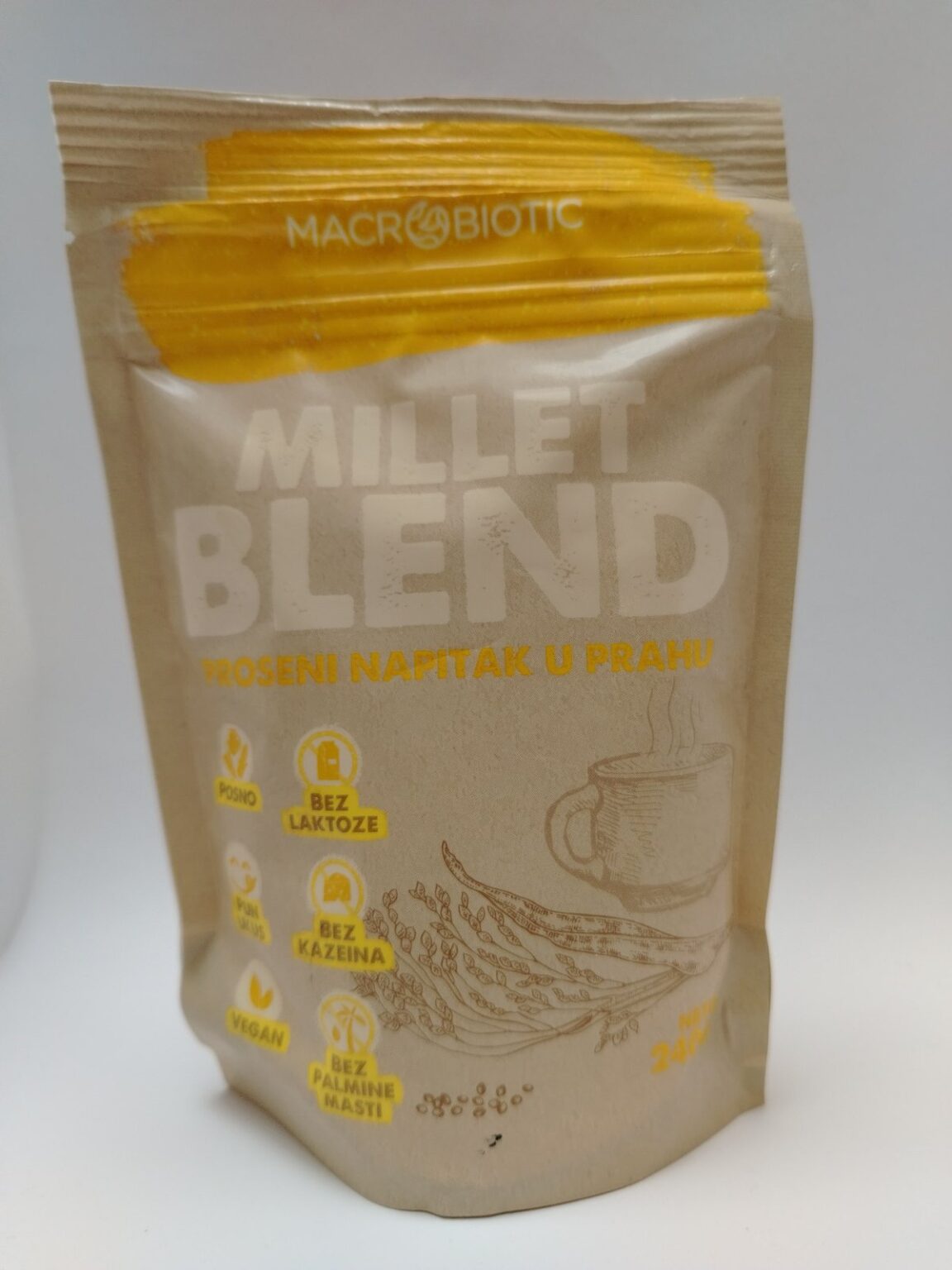Proseni biljni napitak u prahu 240g - MILLET BLEND | Mangobiocentar